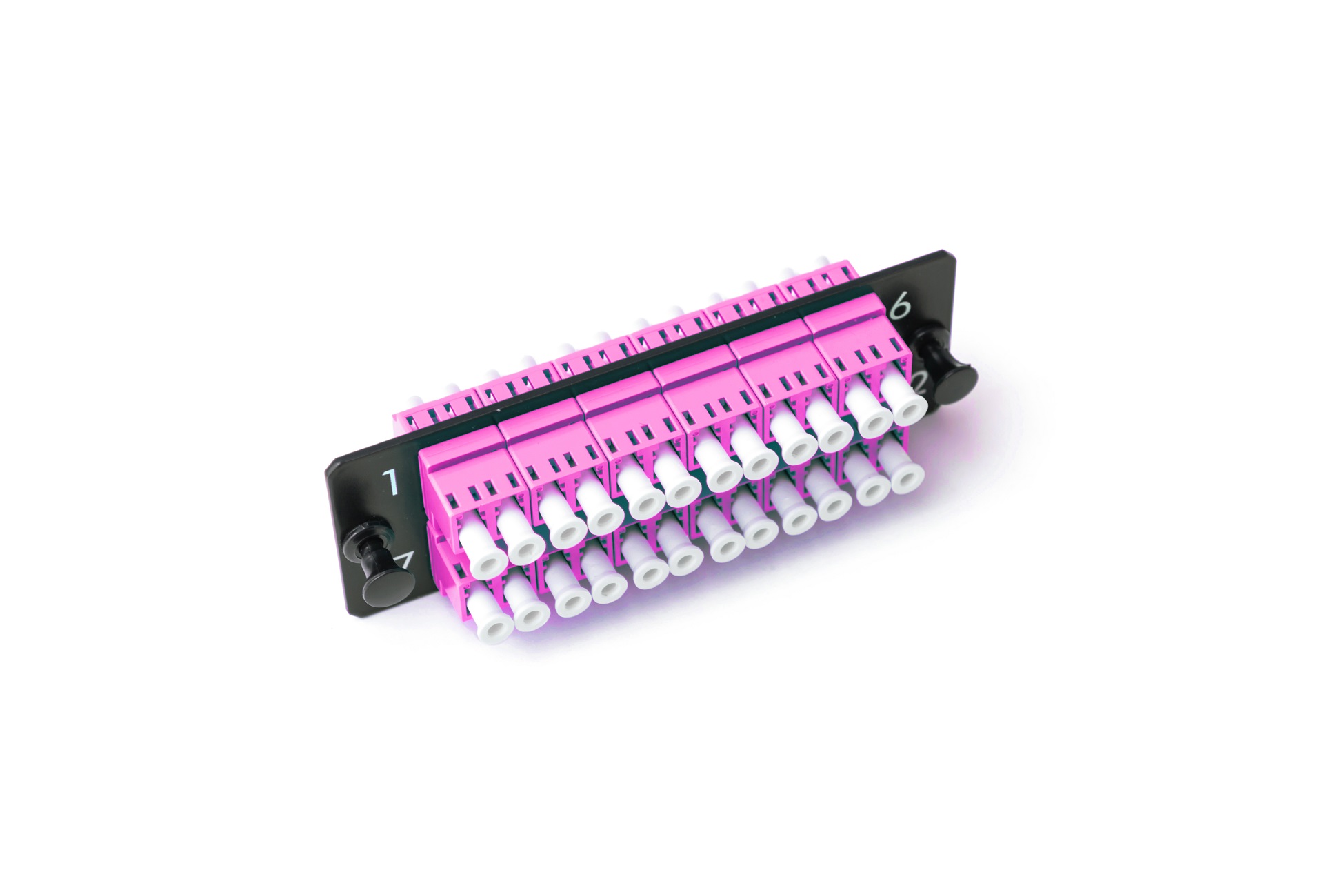 12xLC duplex adapter plate - Sylex