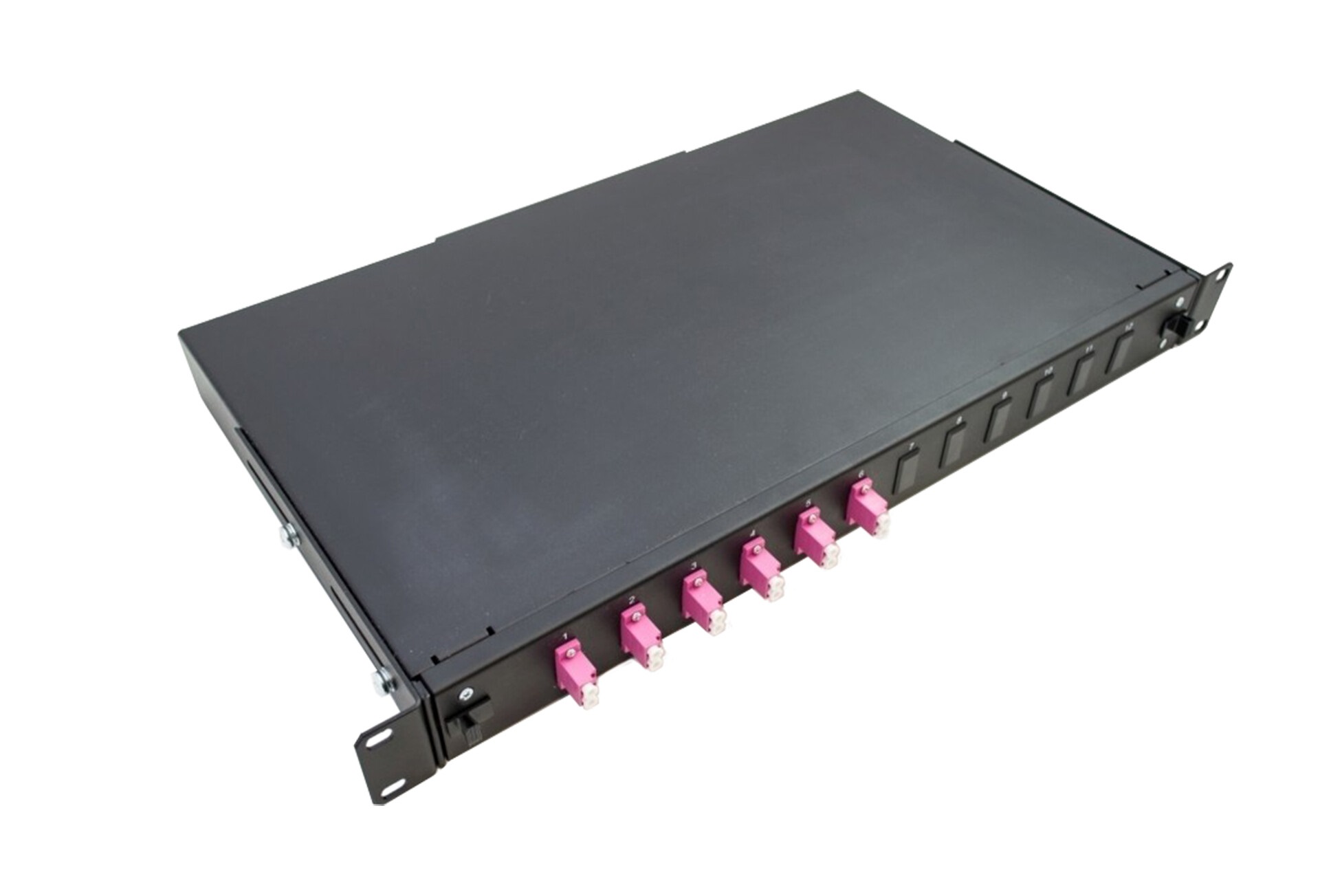 LC 1U patch panel - fully loaded - Sylex