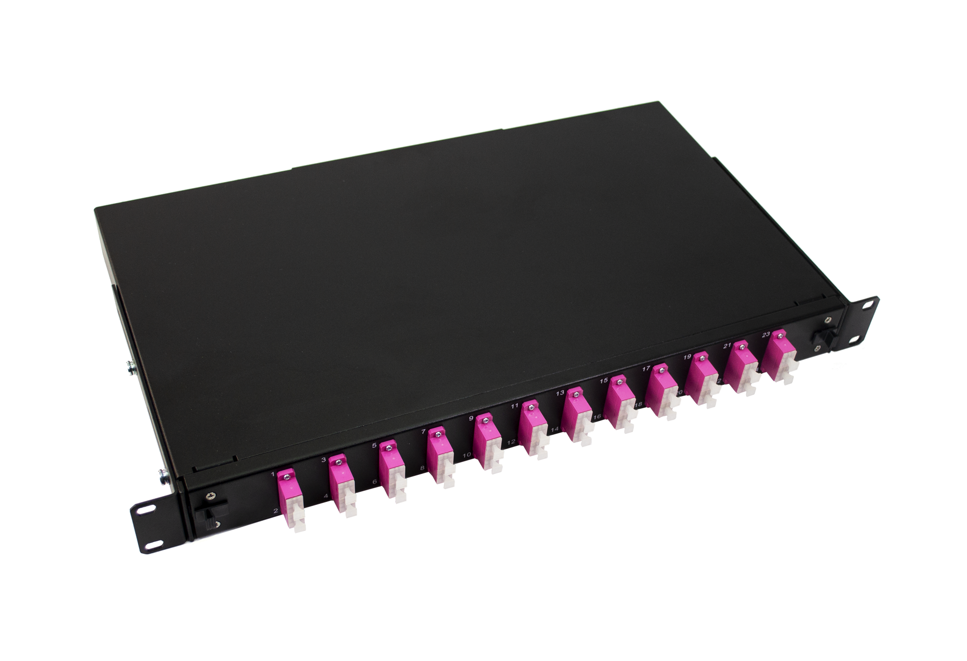 SC 1U patch panel - fully loaded - Sylex