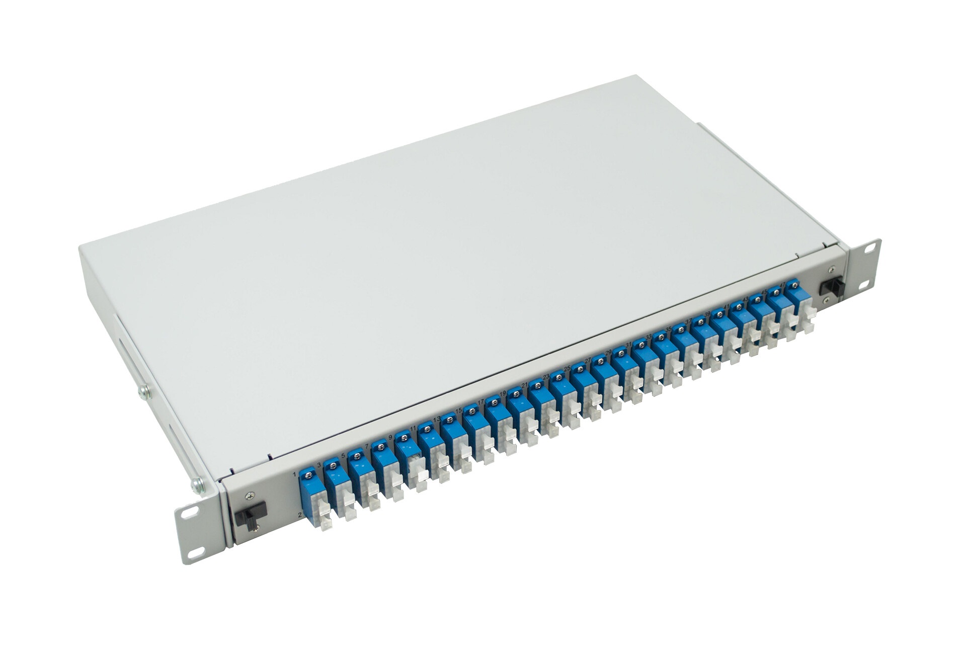 SC 1U patch panel - fully loaded - Sylex